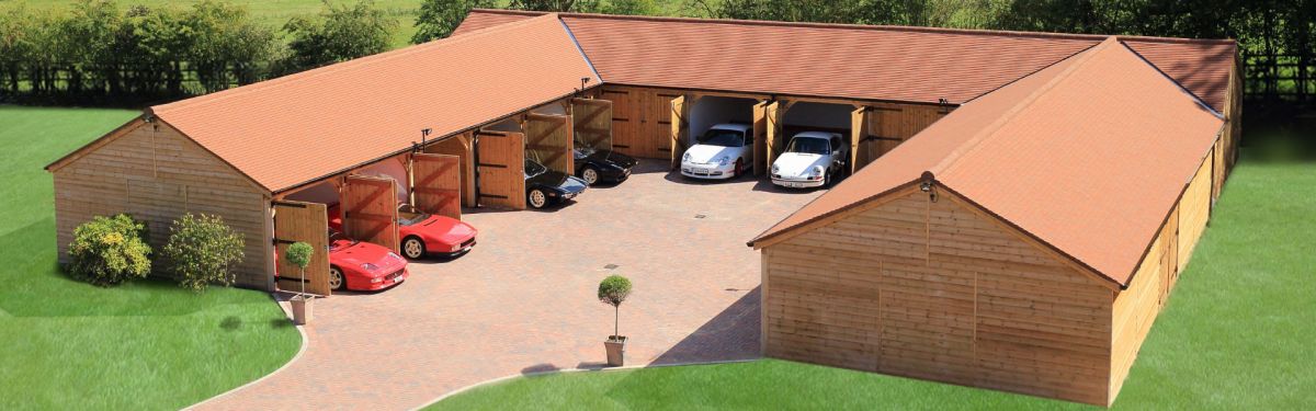 🥇Passmores Timber Carriage Houses | Cart Lodges | Carriage House Kits