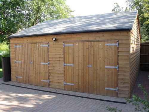 Timber Garage Design Ideas | 75+ Examples of Single, Double & Triple ...