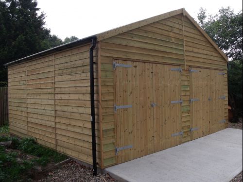 Timber Garage Design Ideas | 75+ Examples of Single, Double & Triple ...