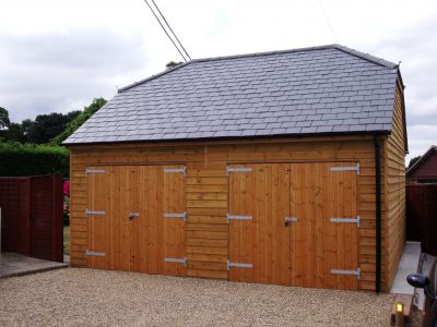 Timber Garage Design Ideas | 75+ Examples of Single, Double & Triple ...