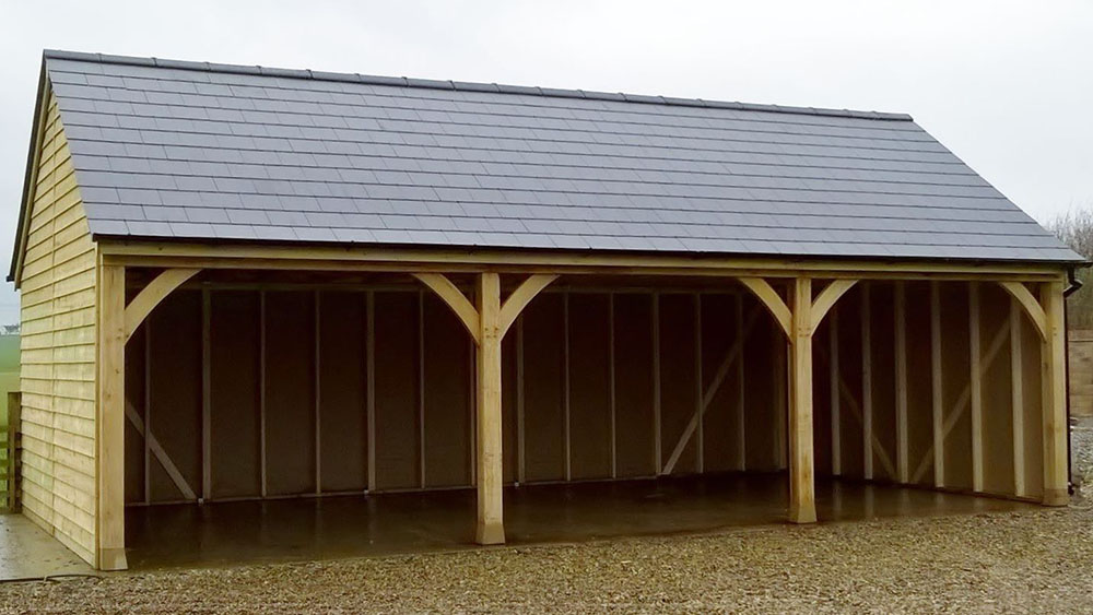 Passmores - 3 Bay Wooden Garages | Triple Timber Garages | British Made ...